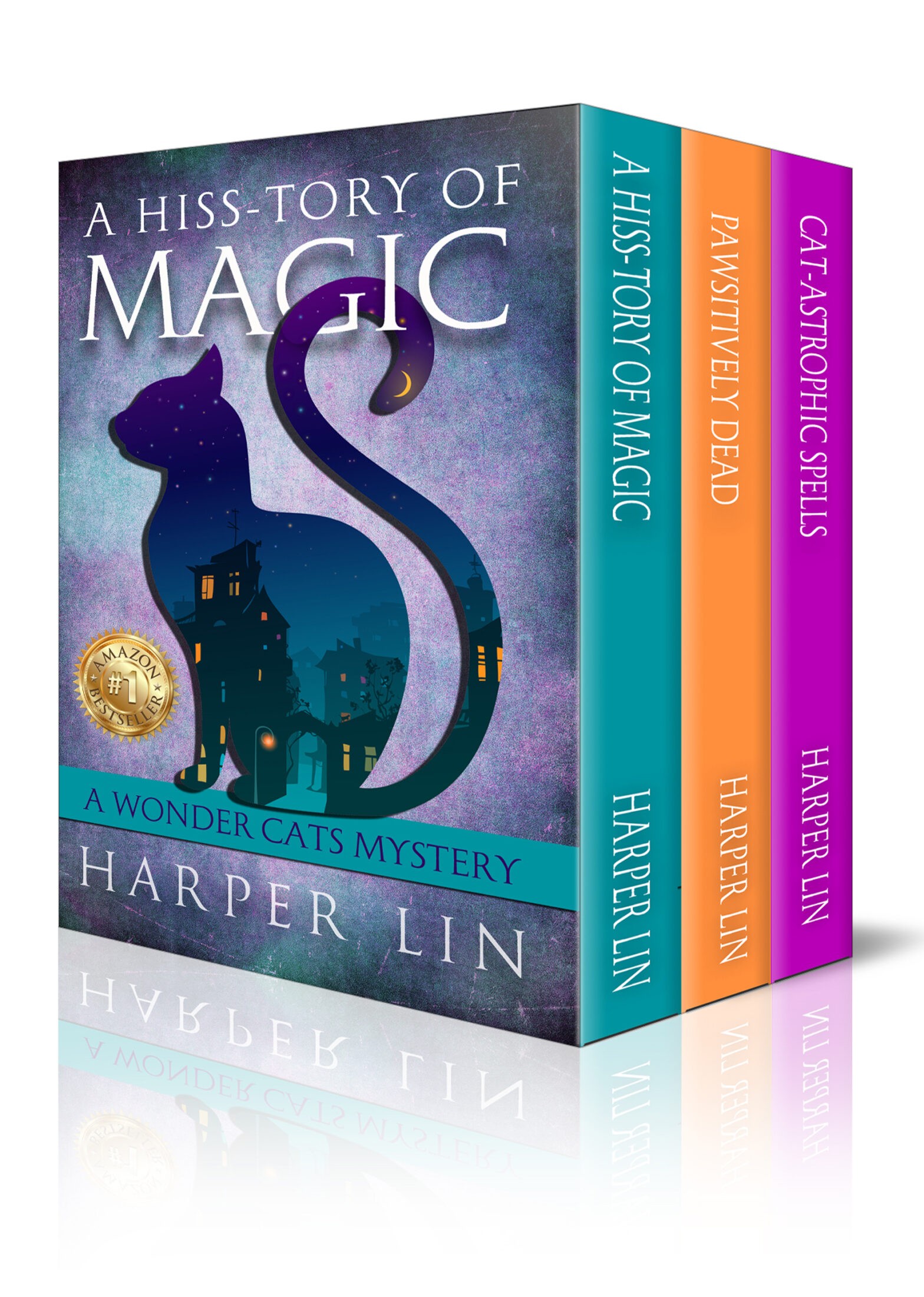 The Wonder Cats Mysteries - Harper Lin