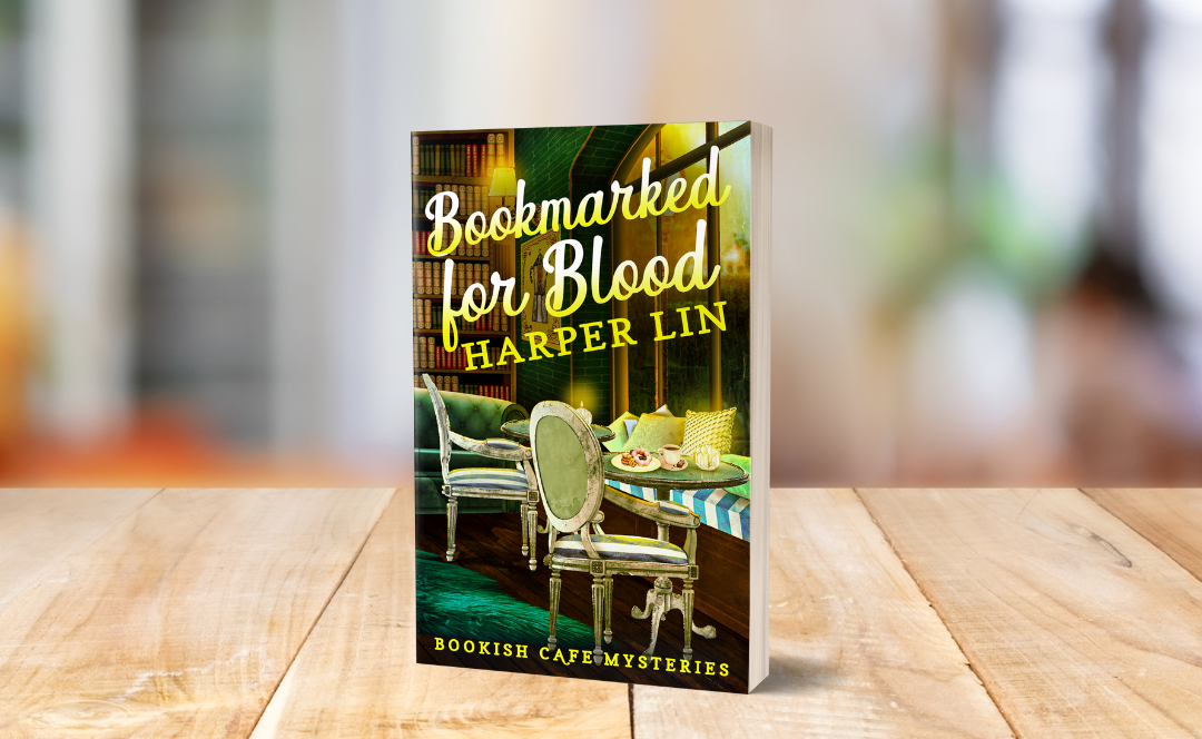 "Bookmarked for Blood" Now Out - Harper Lin