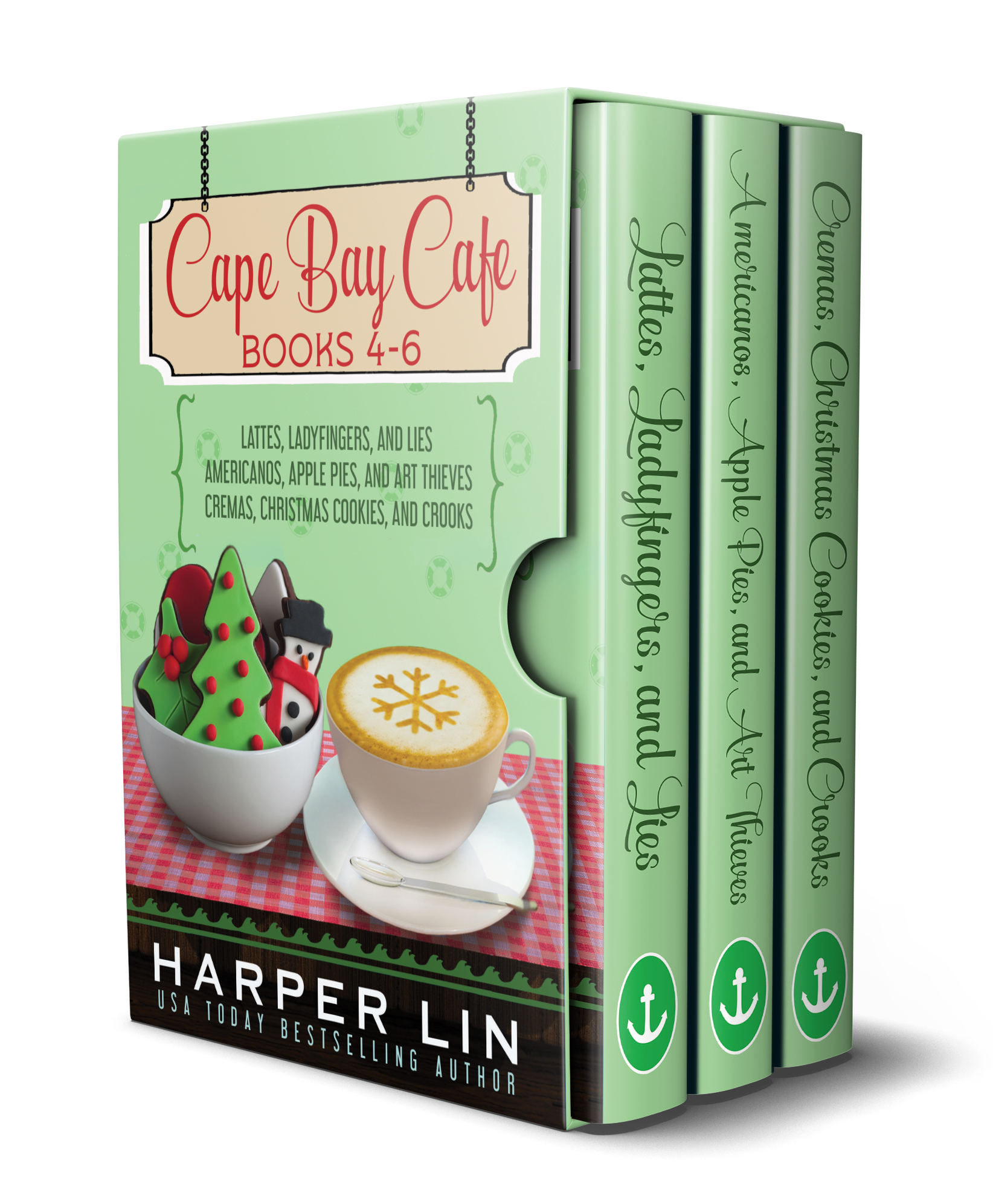 Cape Bay Café Mysteries - Harper Lin