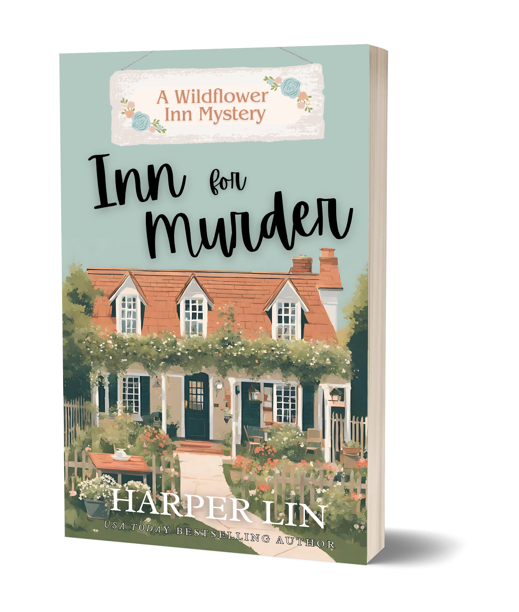 NEW "Inn for Murder," Book 1 of the Wildflower Inn Mysteries - Harper Lin